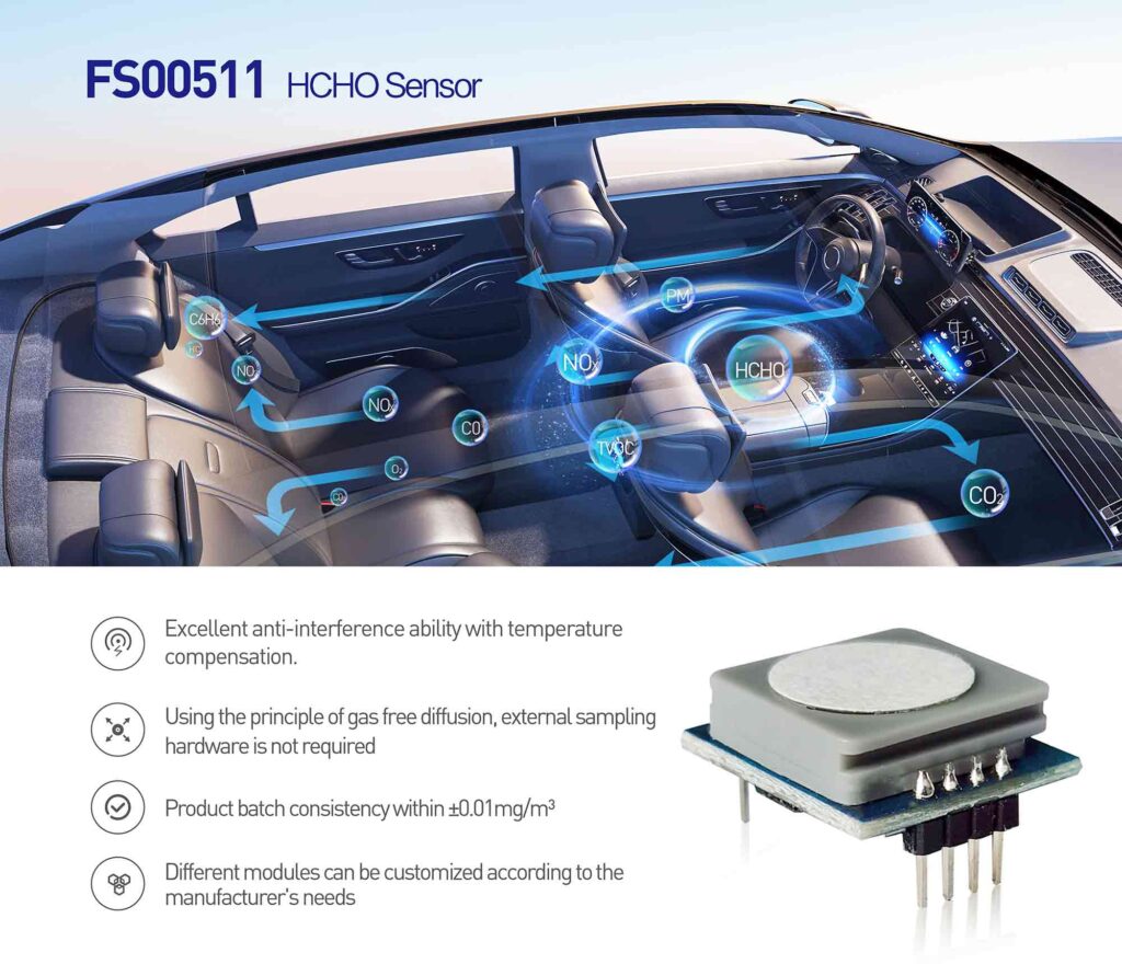 Formaldehyde Sensor|China Fosensor Manufacturer| UART Output