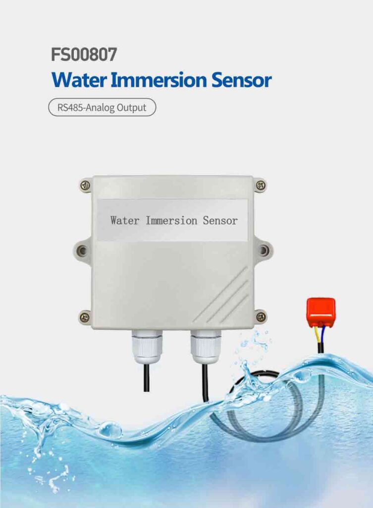 Water Leakage Detector | Fosensor Modbus-Rs485 | Wall-mounted