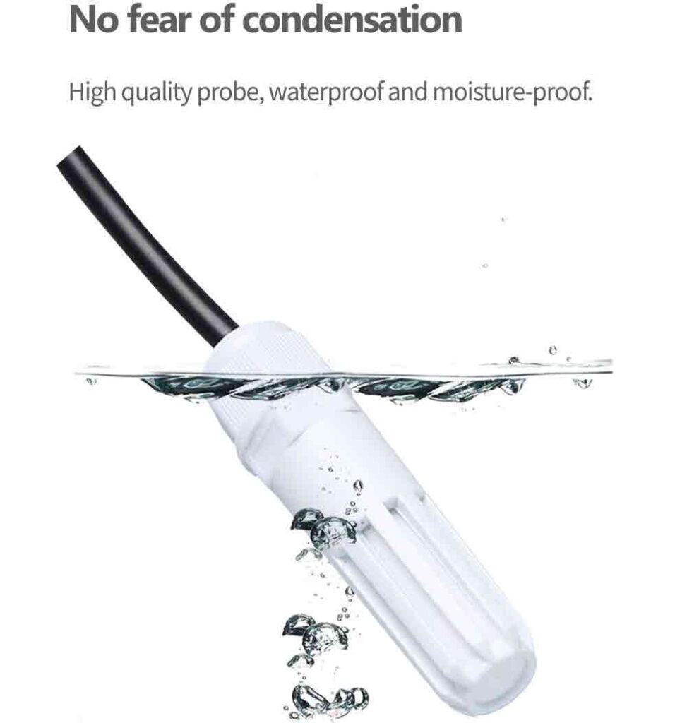 Temperature & Humidity Probe | Modbus Output | ABS Material