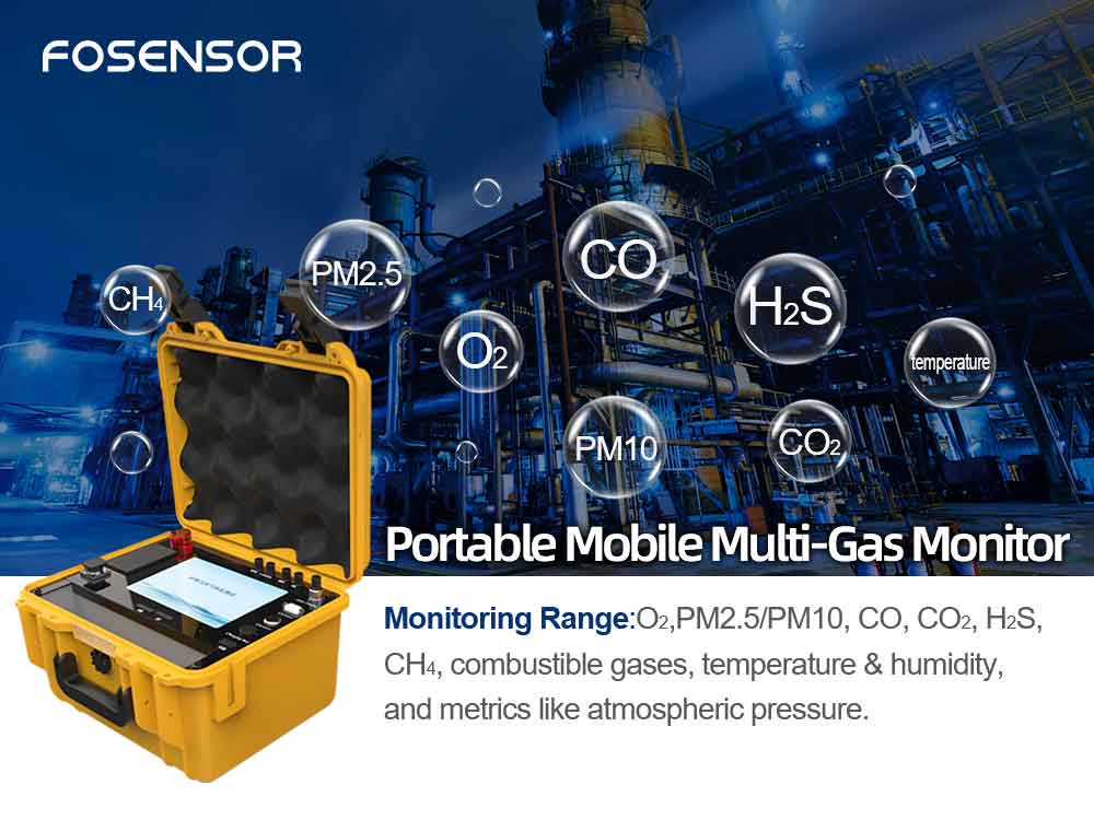 Portable Mobile Multi-Gas Monitor - Gas Detector Manufacturer